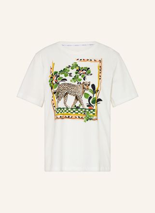 Marc Cain T-Shirt Mit Schmucksteinen weiss