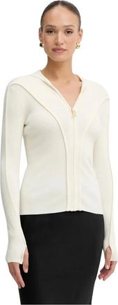Victoria Beckham Damen, Strickwaren, Beige, LGr&ouml;&szlig;e