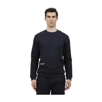 Dondup Bedrucktes Crewneck-Sweatshirt - - Knitwear - Herren - Blau - S