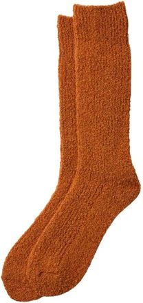 RoToTo Homme, Sous-v&ecirc;tements, Orange, Taille: S Chaussettes Bouclette M&eacute;rinos