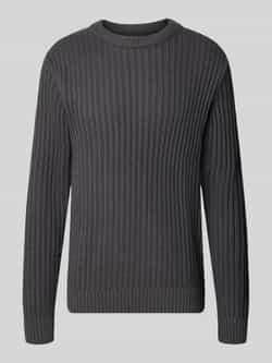 Jack & Jones Regular Fit Strickpullover aus Baumwoll-Mix Modell AXON