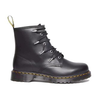 Dr. Martens 1460 Alien Hardware Leder Schn&uuml;rstiefel - - Shoes - Damen - Schwarzk - 36 EU