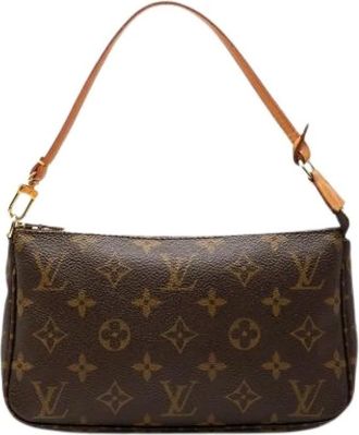 Louis Vuitton Pochette Accessoires Pre-owned - Femme - Pre-owned - Brun - Taille: ONE Size
