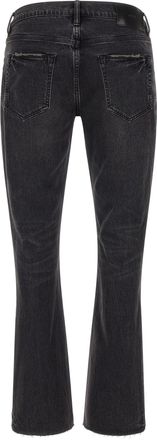 Purple P004 Jeans - Black