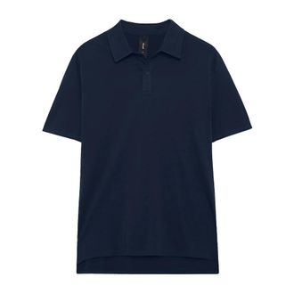 Ecoalf Marioalf Polo Pique - - Tops - Herren - Blau - M