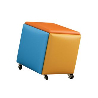 Generic Platzsparende Nesthocker, umwandelbarer Wohnzimmerstuhl, leicht und einfach zu verstauen, for die Verwendung im Schlafzimmer, Klassenzimmer, Spielzimm