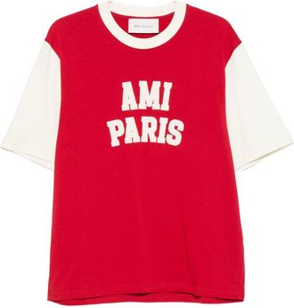 Ami T-shirt en coton avec logo