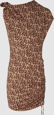 Isabel Marant Robe Courte Jeffy Ochre