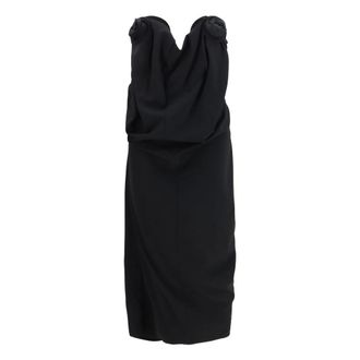 Magda Butrym Pf26 Kleid 11 - - Dresses - Damen - Schwarzk - S