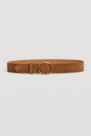 Gerard Darel Ceinture en cuir velours - PALOMA - Tabac