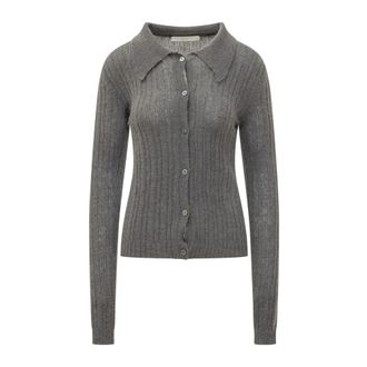 Tela Gilet Manches Longues Joy - Femme - Pulls - Gris - Taille: 42 FR