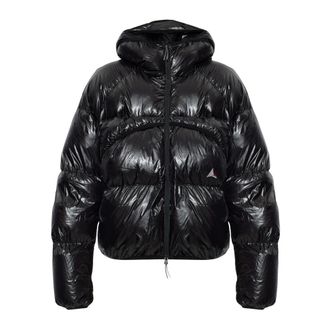 Roa Daunenjacke mit Kapuze - - Sport - Damen - Schwarzk - L
