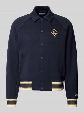Lacoste Regular Fit Sweatjacke aus Baumwoll-Mix
