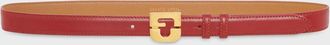Gerard Darel Ceinture signature en cuir - LE LAUREN - Rouge
