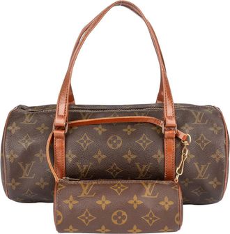 Louis Vuitton Crossbody Bags - Louis Vuitton Monogram Canvas Papillon Set Handbag - Gr. unisize - in Braun - f&uuml;r Damen