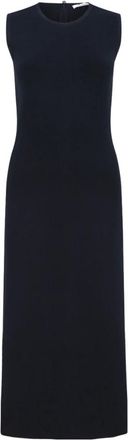 Max Mara Femme, Robes, Bleu, Taille: 40 FR Long Sleeveless Dress