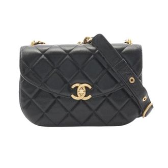Chanel Pre-owned Matelass&eacute; Lammleder Schultertasche - - Pre-owned - Damen - Schwarzk - ONE SIZE