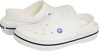 Crocs Unisexe Adulte Crocband Clog Sabots, White, 43/44 EU