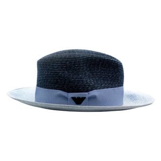 Emporio Armani Femme, Accessoires, Bleu, Taille: 58 CM Casquette de baseball avec logo