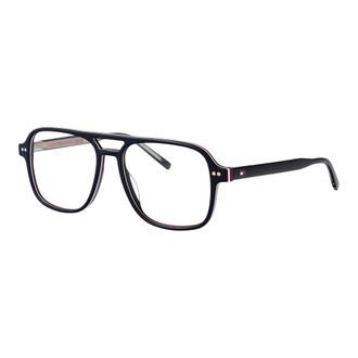 Tommy Hilfiger Homme, Accessoires, Bleu, Taille: 54 MM Lunettes Optiques TH 2188 &Eacute;l&eacute;gantes