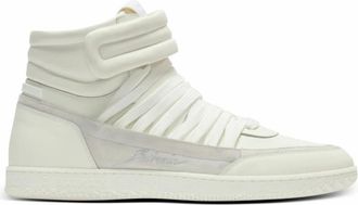 Balmain Swan Mid-Top Schn&uuml;r-Sneaker - - Shoes - Herren - Wei&szlig; - 43 EU