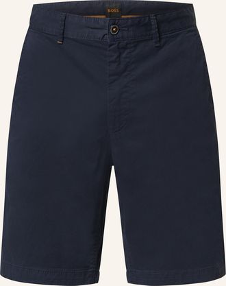 HUGO BOSS Chinoshorts Slim Fit blau
