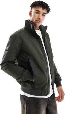Superdry City - Blouson Harrington - Vert militaire