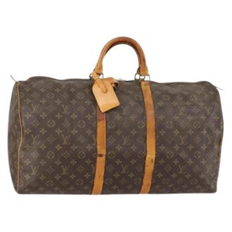Louis Vuitton Pre-owned Canvas Weekender-Tasche - - Pre-owned - Damen - Braun - ONE SIZE