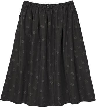 Cecilie Bahnsen Fiella Rock - - Skirts - Damen - Schwarzk - XS