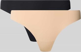 Jake*s Casual String mit Label-Pr&auml;gung im 2er-Pack