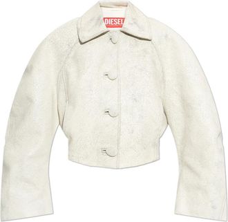 Diesel Femme, Vestes, Blanc, Taille: 38 FR L-Raya Jacket