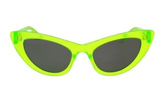 Saint Laurent SL213 Transparent Green Lily Sunglasses