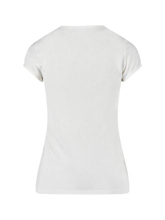 Courr&egrave;ges Womens T-Shirts And Polos White Viscose