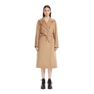 Max Mara Resina Coat - - Coats - Damen - Braun - M