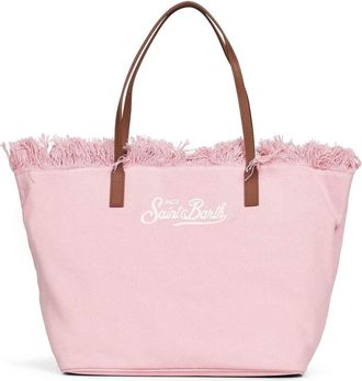 MC2 Saint Barth Femme, Sacs, Rose, Taille: ONE Size City Canvas Shopper Bag