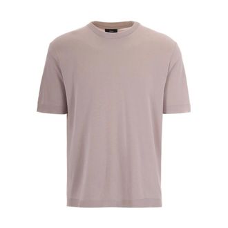 Herno Homme, Pulls, Gris, Taille: 2XL T-shirt en maille de coton