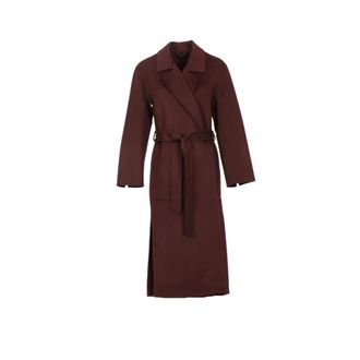 Oakwood Belted Manteaux - Femme - Manteaux - Brun - Taille: 38 FR
