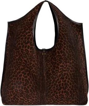 Jerome Dreyfuss Sac cabas Paco en cro&ucirc;te de cuir