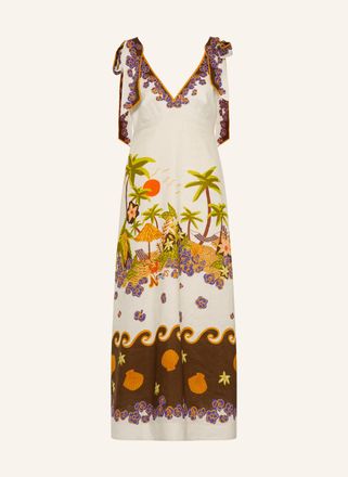 Alemais Al&eacute;mais Leinenkleid Island Cove beige