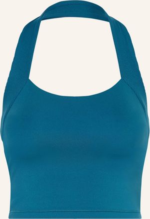 Under Armour Cropped-Top Ua Meridian blau