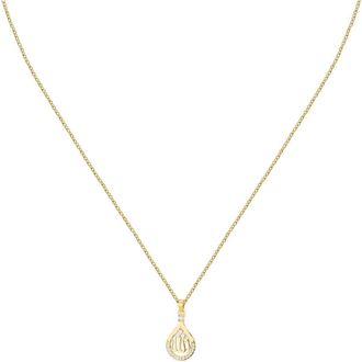 Cleor Collier en argent 925/1000 et zircon