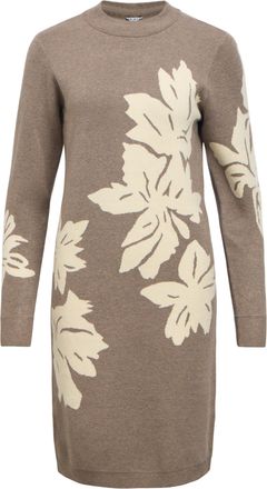 Object Objray L/S Knit Dress AOP Noos