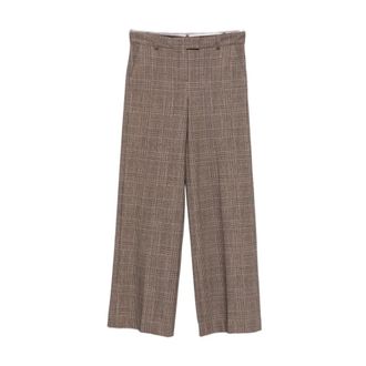 Circolo 1901 Fd4119 Weite Hose - - Trousers - Damen - Braun - L