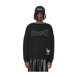Undercover Rundhals-Pullover - - Sweatshirts & Hoodies - Herren - Schwarzk - XL