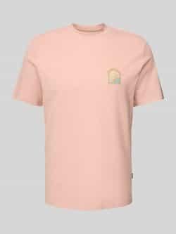 Blend T-Shirt mit Motiv- und Statement-Stitching Modell JOBBE