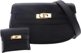 Herm&egrave;s Hobo Bags - Swift Kelly Moove - Gr. unisize - in Schwarz - f&uuml;r Damen