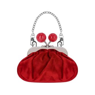 Max Mara Pochette Pasticcino Nocino - Femme - Sacs - Rouge - Taille: ONE Size
