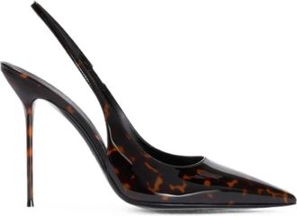 PARIS TEXAS Lidia - Escarpins &agrave; bride arri&egrave;re en cuir verni