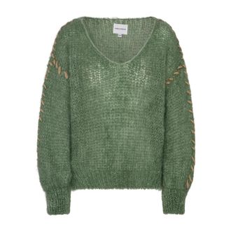 Americandreams Americandreams, Damen, Strickwaren, Gr&uuml;n, LGr&ouml;&szlig;e