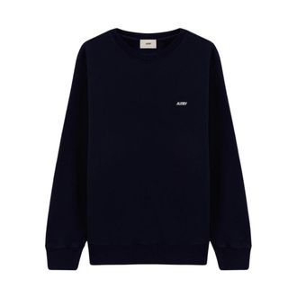 Autry Crewneck Sweatshirt - - Sweatshirts & Hoodies - Herren - Blau - S